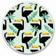 DOPASTICKER Cool Toucan Pattern Animals Cool Gift Decorative Laptop ...