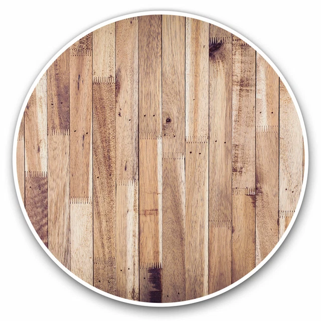 DOPASTICKER Cool Wooden Planks Print Wood Vintage Cool Gift Decorative ...
