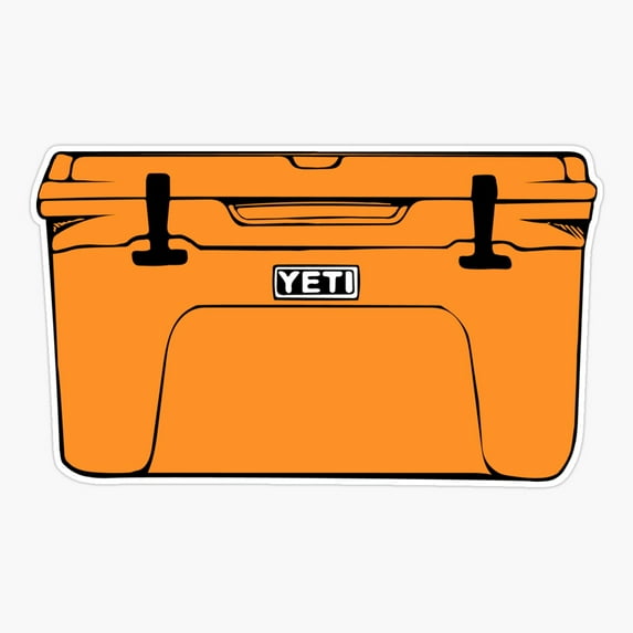 DOPASTICKER Cooler (King Crab Orange) Sticker, Phone Sticker Car ...