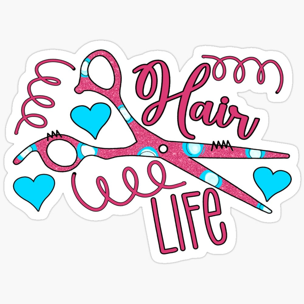 DOPASTICKER Copy Of Hairstylist Hairdresser Cosmetologist Cosmetology ...