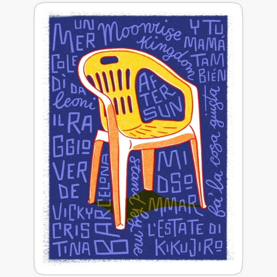 DOPASTICKER Copy Of Italian Summer Nights - Open Air Cinema (Art Film ...