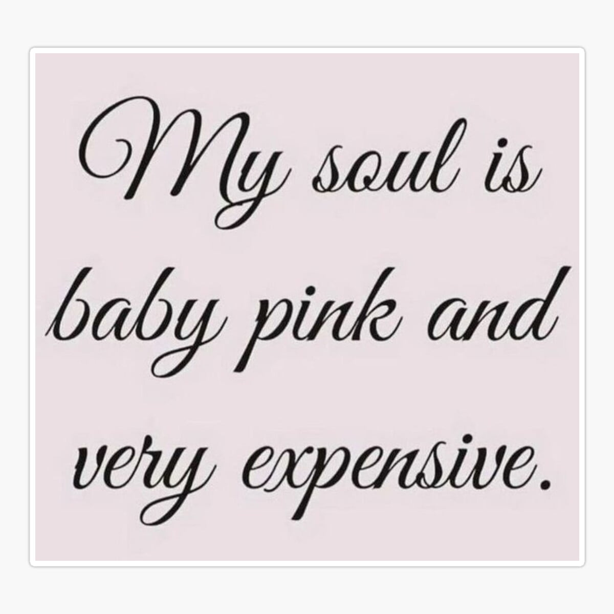 DOPASTICKER Coquette Quote Sticker, Phone Sticker Water Bottle Sticker ...