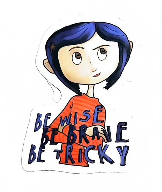 DOPASTICKER Coraline Animated Fantasy Horror Neil Gaiman Sticker Phone ...