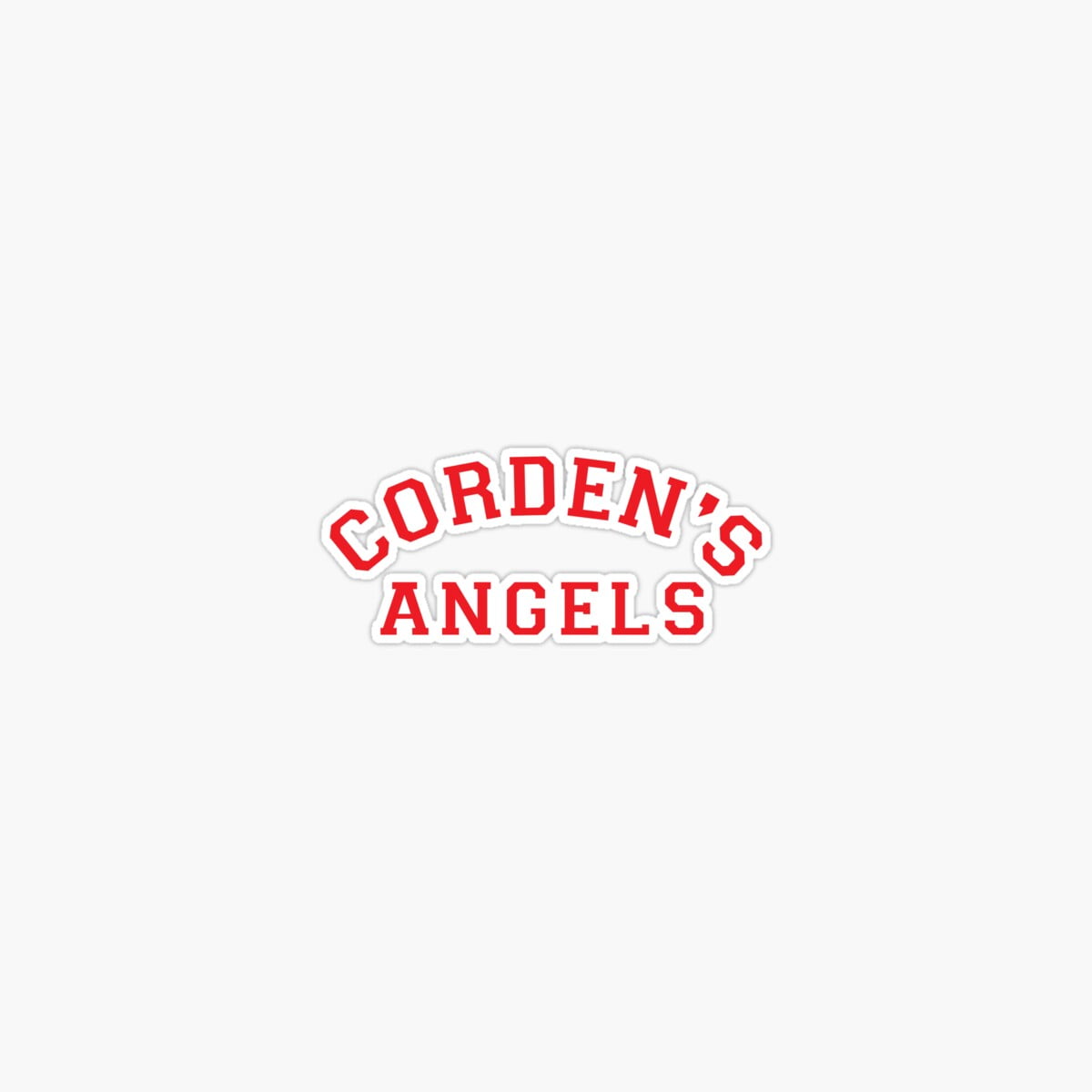 DOPASTICKER Corden'S Angels Sticker, Phone Sticker Car Stickers ...