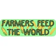 DOPASTICKER Corn Pattern Farmers Feed The World Sticker Phone Sticker ...