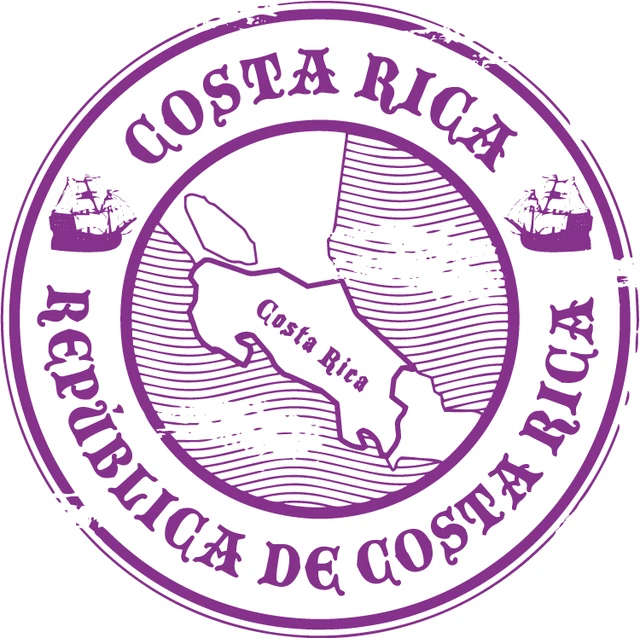 DOPASTICKER Costa Rica Travel Sticker Decal Phone Decal Water Bottle ...