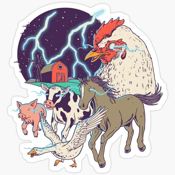 DOPASTICKER Country Metal Perfect Gift Everyone Phone Sticker, Latop ...