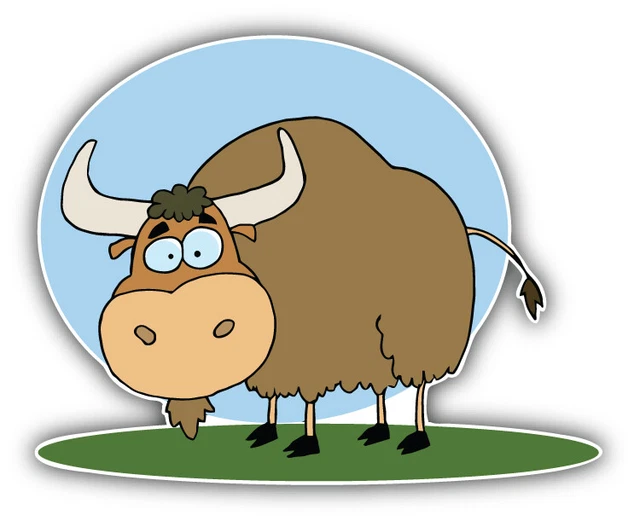 DOPASTICKER Cow Sticker Decal Phone Decal Water Bottle Stickers, Cars ...