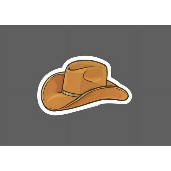 DOPASTICKER Cowboy Hat Sticker Country Western Rodeo Sticker Phone ...