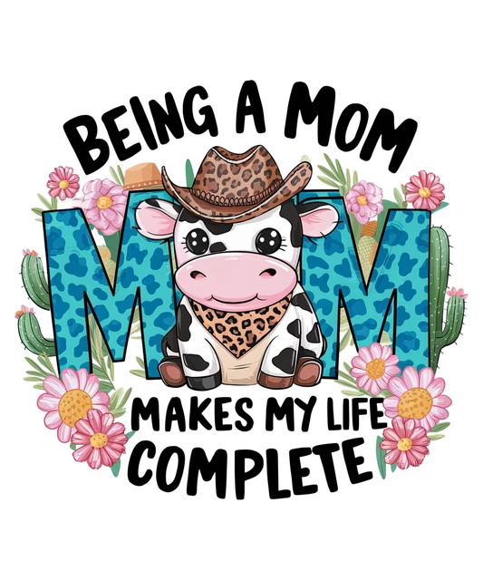 DOPASTICKER Cowgirl Sticker Girl Country Mom Life Cute Cow Chic Phone ...