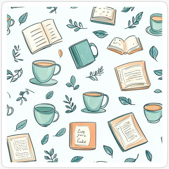 DOPASTICKER Cozy Moments For Writing Sticker Phone Decal Water Bottle ...