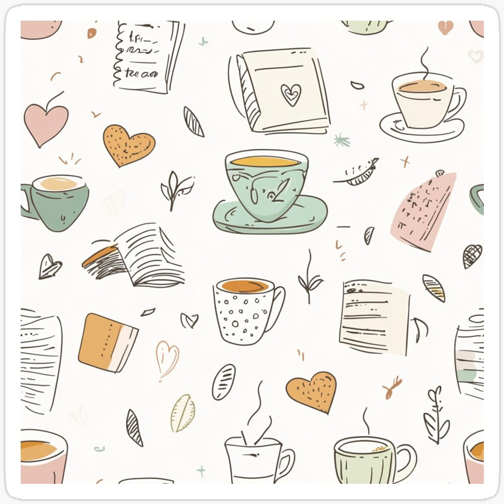 DOPASTICKER Cozy Moments For Writing Sticker Phone Decal Water Bottle ...