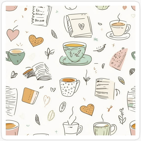 DOPASTICKER Cozy Moments For Writing Sticker Phone Decal Water Bottle ...