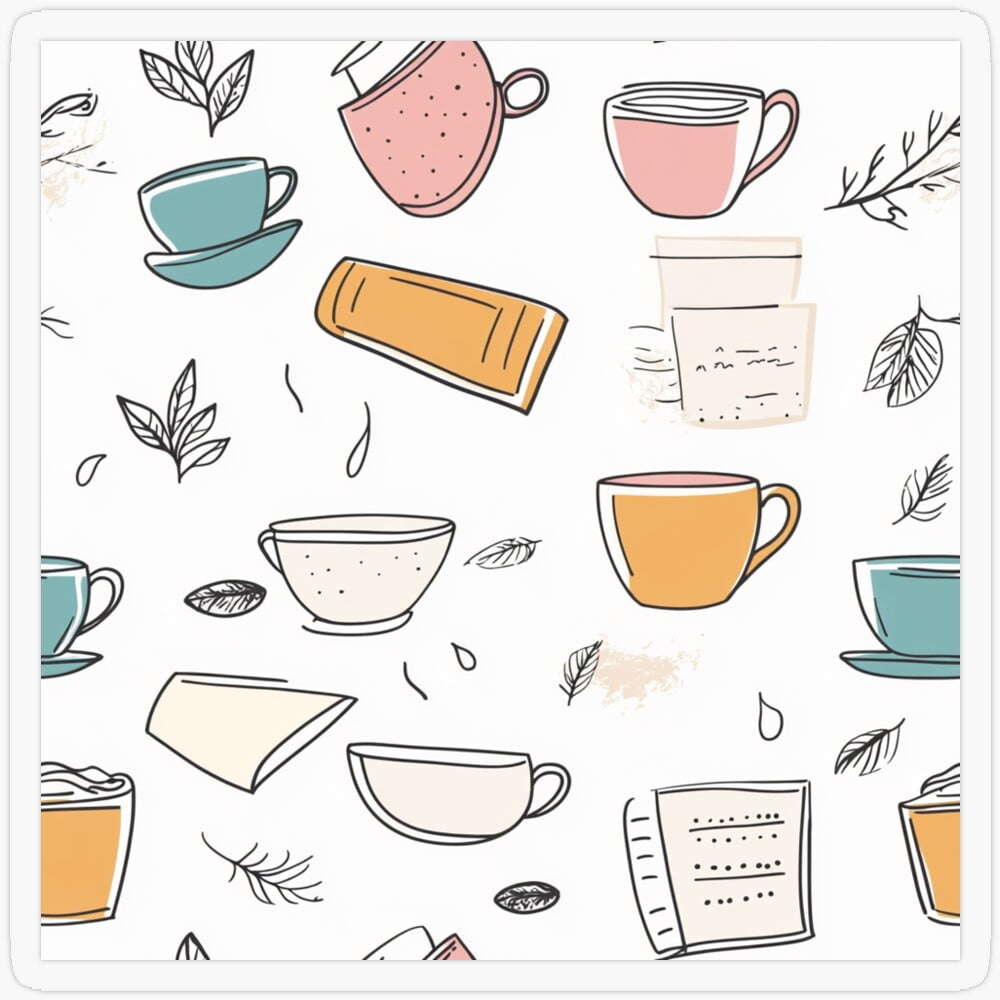 DOPASTICKER Cozy Moments For Writing Sticker Phone Decal Water Bottle ...