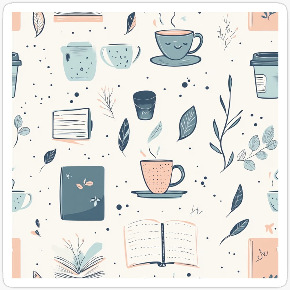 DOPASTICKER Cozy Moments For Writing Sticker Phone Decal Water Bottle ...