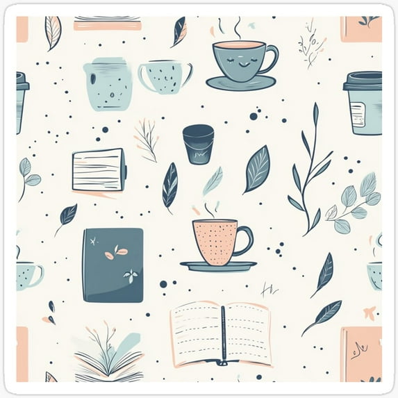 DOPASTICKER Cozy Moments For Writing Sticker Phone Decal Water Bottle ...