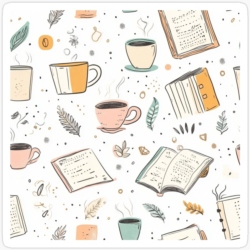 DOPASTICKER Cozy Moments For Writing Sticker Phone Decal Water Bottle ...