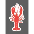 DOPASTICKER Crawfish Sticker Feast Cajun Mud Bug Crawdad Sticker Phone ...