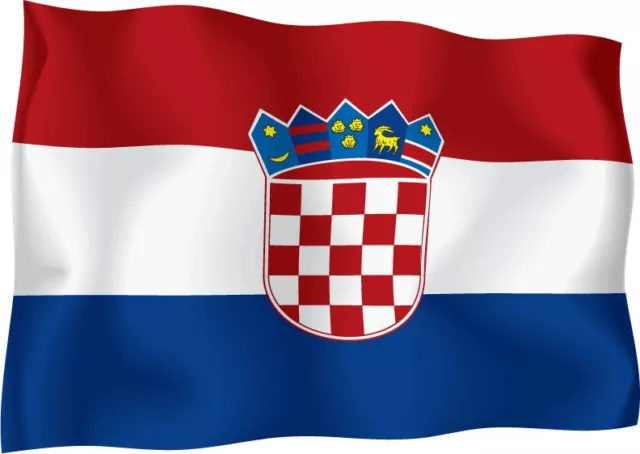 DOPASTICKER Croatia Flag Sticker Phone Decal Water Bottle Stickers ...