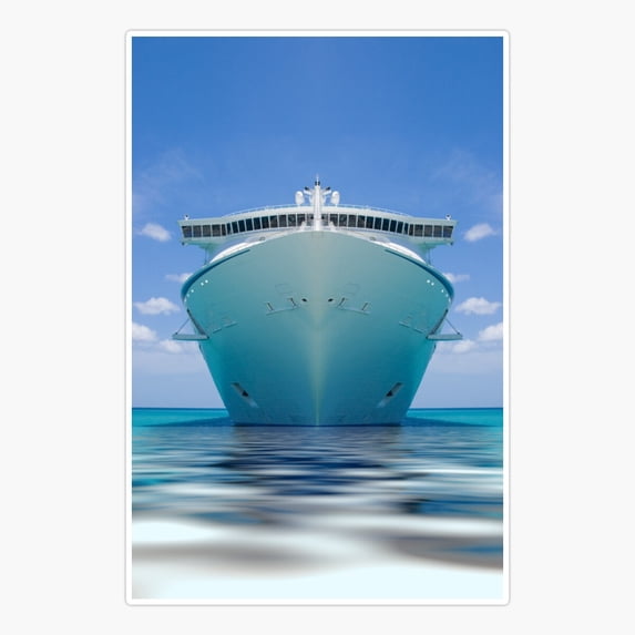 DOPASTICKER Cruise Ship Iv Sticker, Phone Sticker Water Bottle Sticker ...