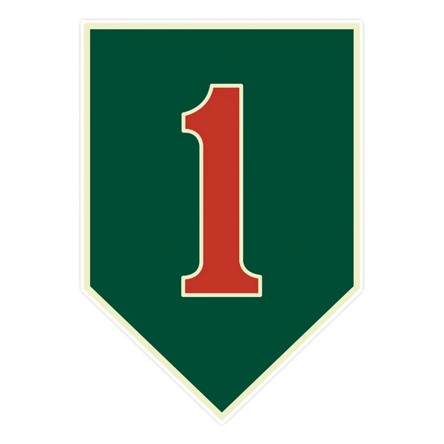 DOPASTICKER Csib 1St Infantry Division Sticker Military Soldier Decal ...