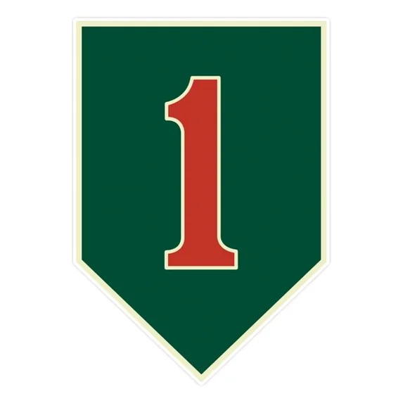 DOPASTICKER Csib 1St Infantry Division Sticker Military Soldier Decal ...