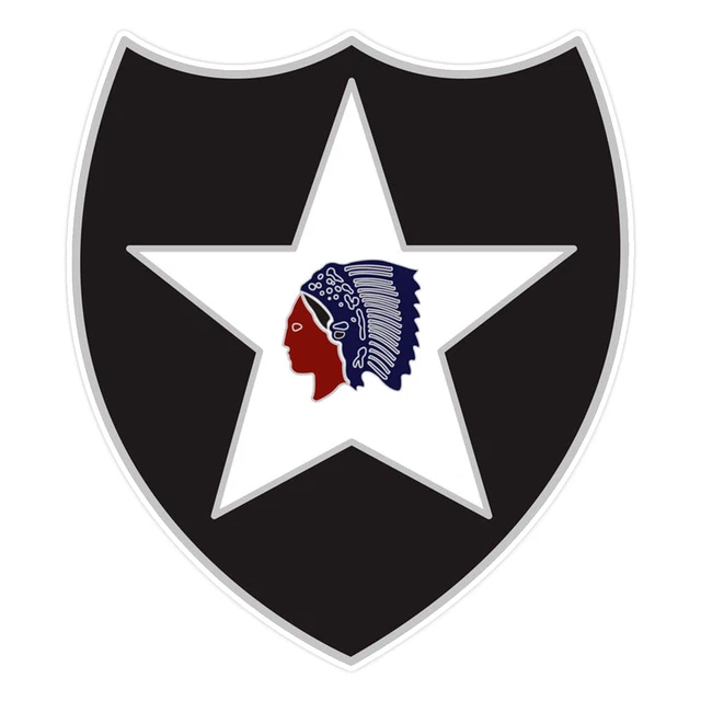 DOPASTICKER Csib 2Nd Infantry Division Sticker Military Soldier Decal ...