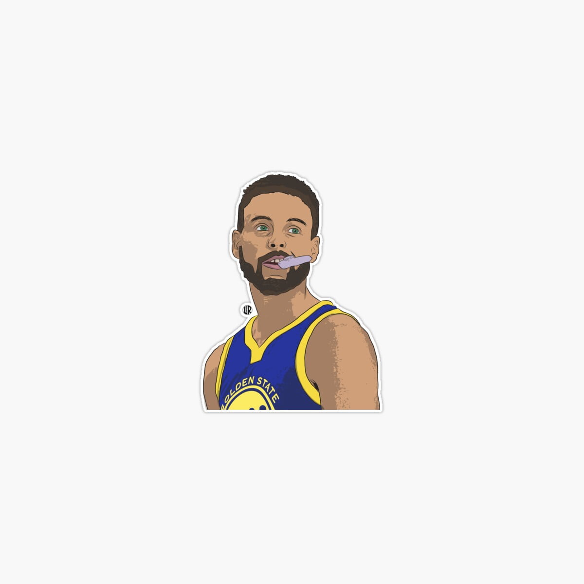 DOPASTICKER Curry Sticker, Phone Sticker Water Bottle Stickers Car ...