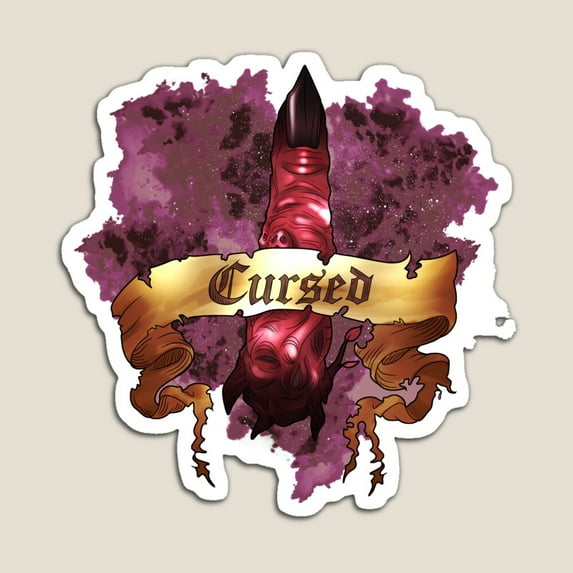 DOPASTICKER Cursed Decorative Laptop, Phone Stickers, Waterproof Decals ...