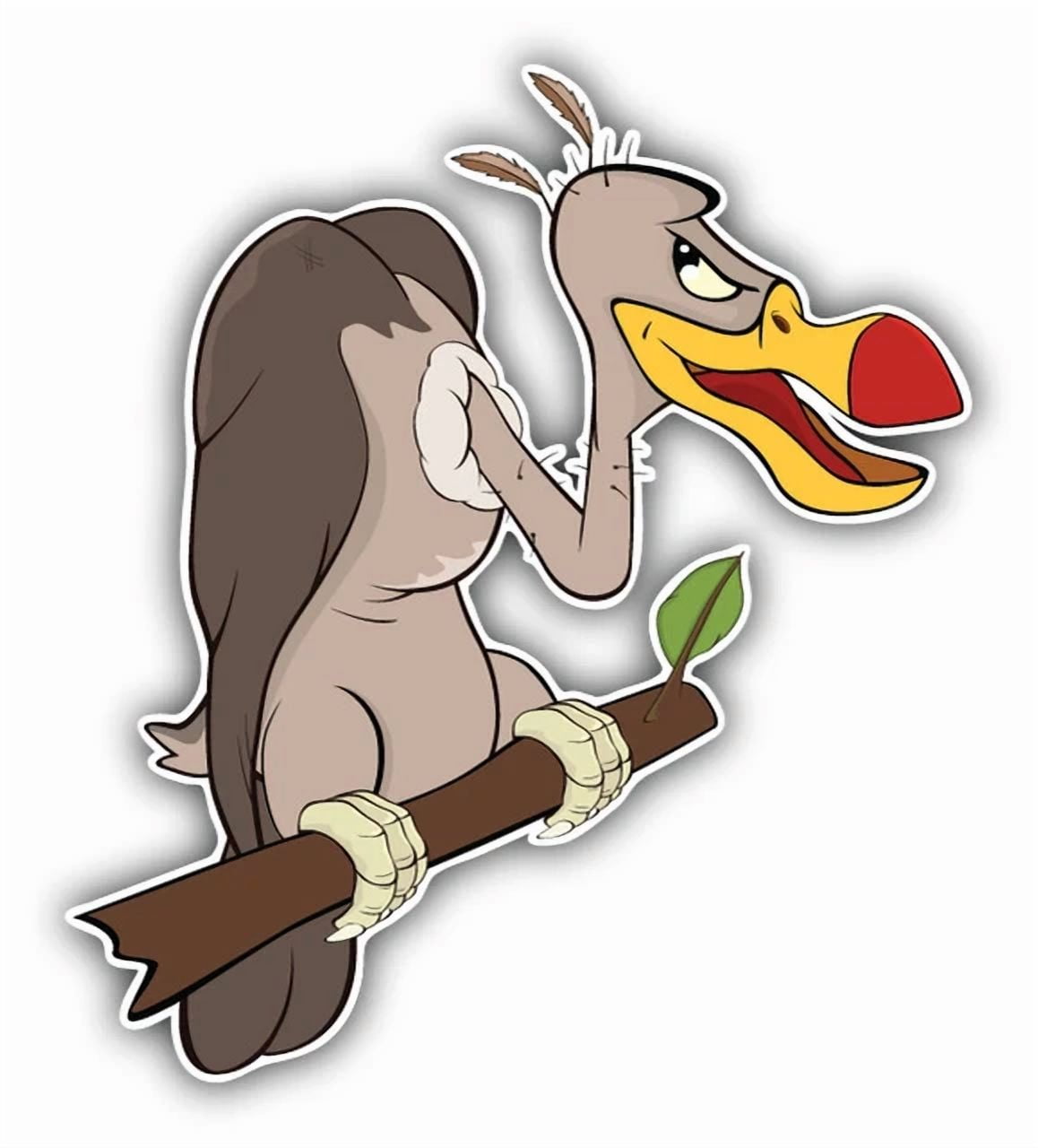 DOPASTICKER Cute American Condor Sticker Decal Phone Decal Water Bottle ...