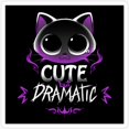 DOPASTICKER Cute But Dramatic Cat Perfect Gift Everyone Phone Sticker ...
