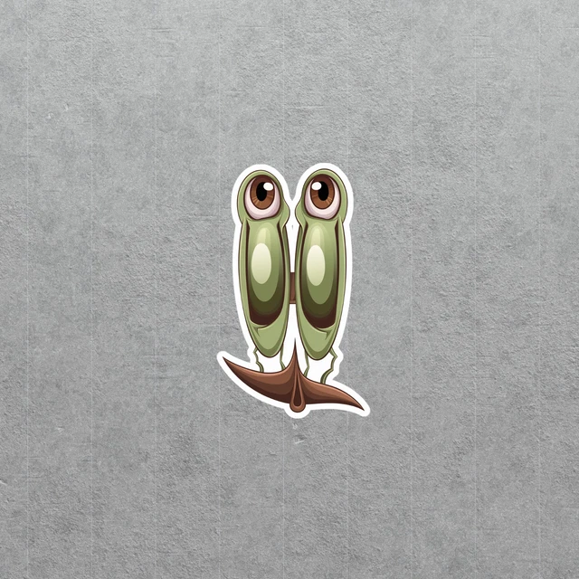DOPASTICKER Cute Cartoon Peas In A Pod Vegetable Sticker Decal Phone ...