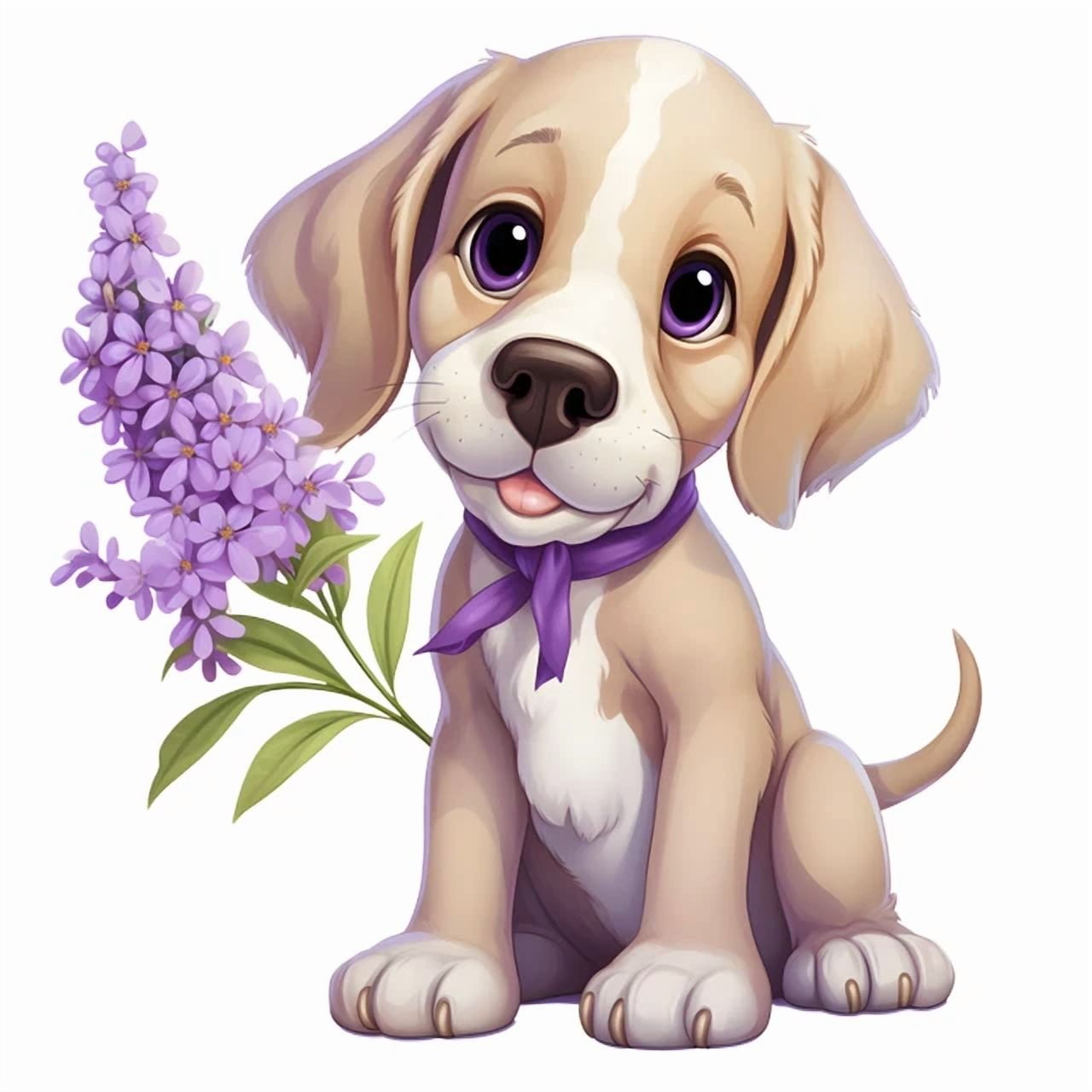 DOPASTICKER Cute Dog Car Sticker Dogs Sticker Phone Sticker, Latop ...