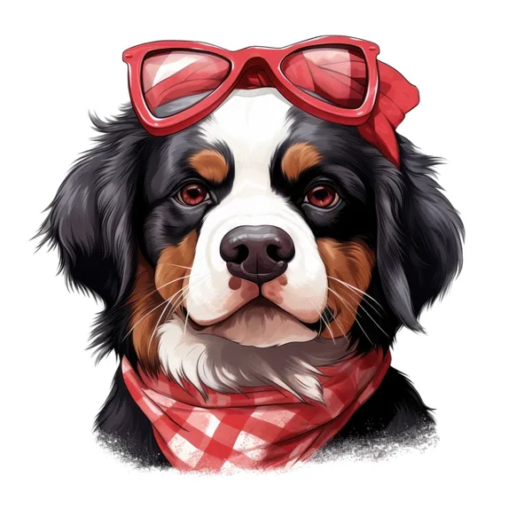 DOPASTICKER Cute Dog Car Sticker Dogs Sticker Phone Sticker, Latop ...