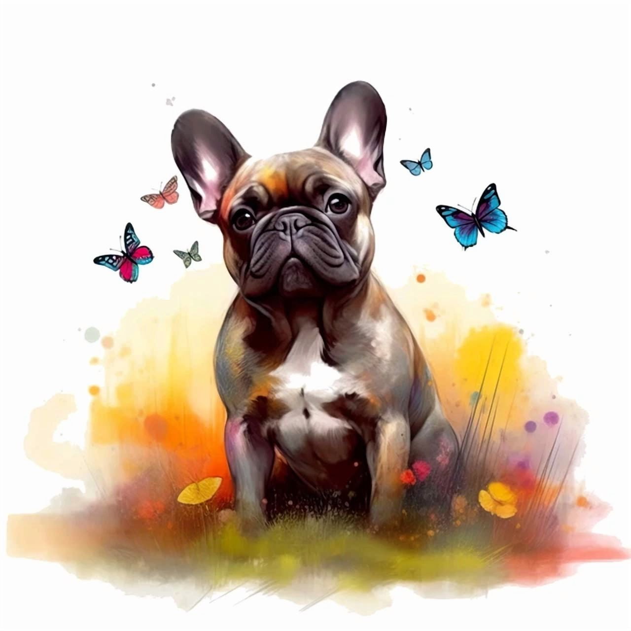 DOPASTICKER Cute Dog Car Sticker Dogs Sticker Phone Sticker, Latop ...