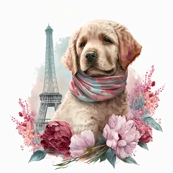 DOPASTICKER Cute Dog Car Sticker Dogs Sticker Phone Sticker, Latop ...