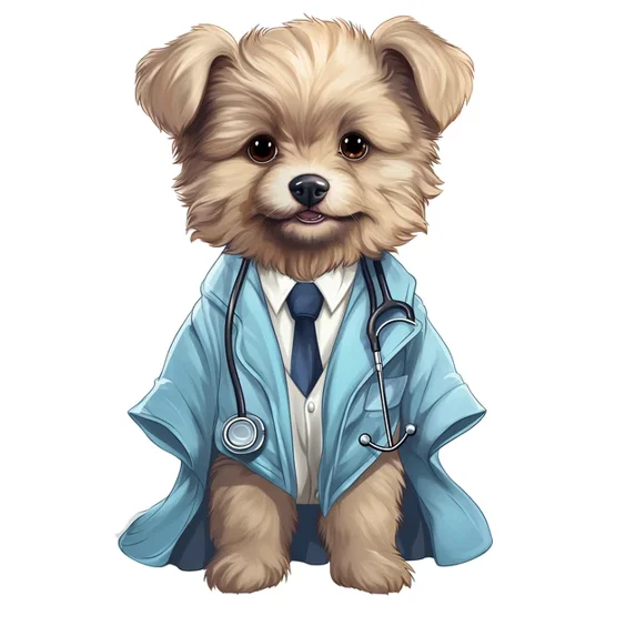 DOPASTICKER Cute Dog Car Sticker Dogs Sticker Phone Sticker, Latop ...