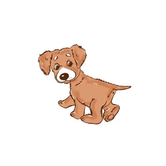 DOPASTICKER Cute Dog Car Sticker Dogs Sticker Phone Sticker, Latop ...