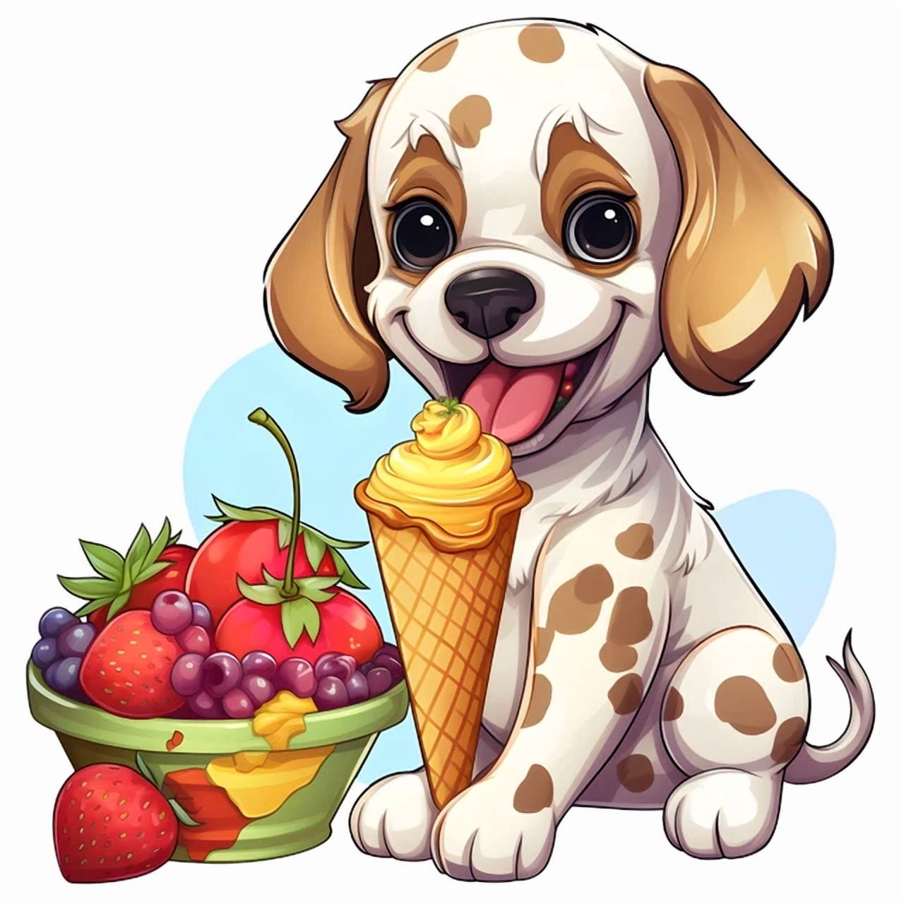 DOPASTICKER Cute Dog Car Sticker Dogs Sticker Phone Sticker, Latop ...