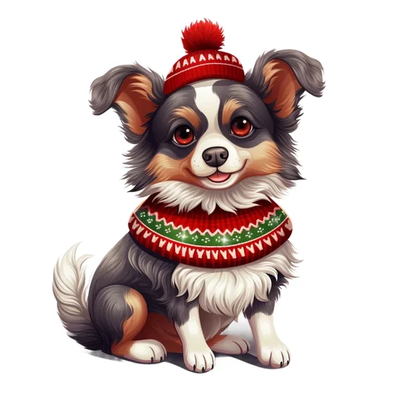 DOPASTICKER Cute Dog Car Sticker Dogs Sticker Phone Sticker, Latop ...