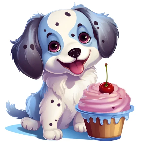 DOPASTICKER Cute Dog Car Sticker Dogs Sticker Phone Sticker, Latop ...