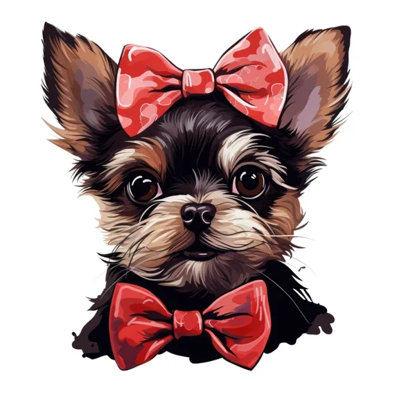 DOPASTICKER Cute Dog Car Sticker Dogs Sticker Phone Sticker, Latop ...