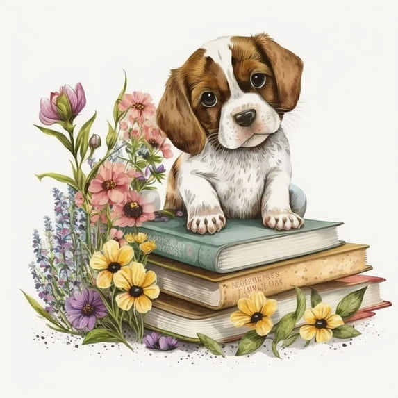 DOPASTICKER Cute Dog Car Sticker Dogs Sticker Phone Sticker, Latop ...