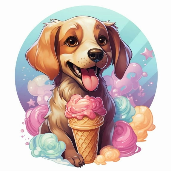 DOPASTICKER Cute Dog Car Sticker Dogs Sticker Phone Sticker, Latop ...