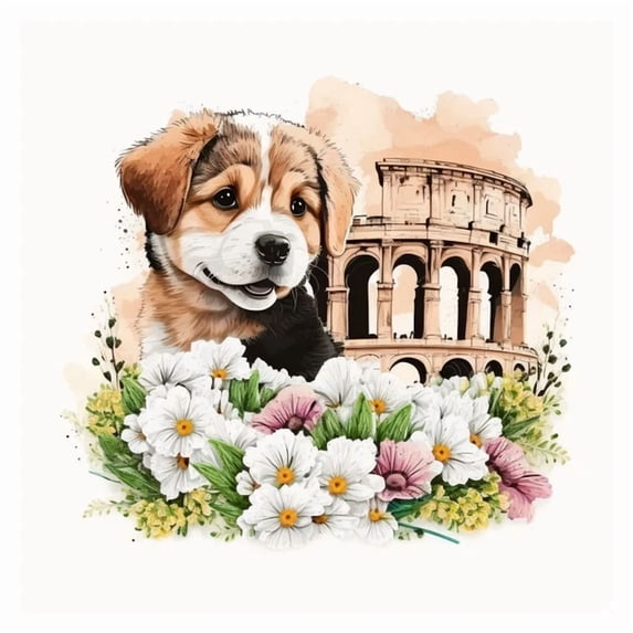 DOPASTICKER Cute Dogs Car Sticker Dogs Sticker Phone Sticker, Latop ...