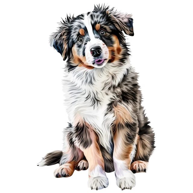 DOPASTICKER Cute Dogs Car Sticker Dogs Sticker Phone Sticker, Latop ...
