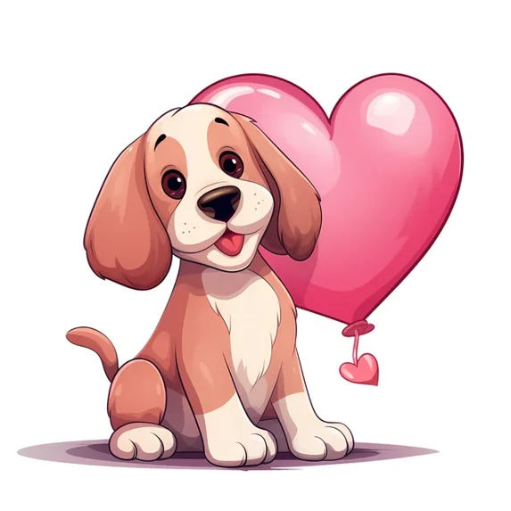 DOPASTICKER Cute Dogs Car Sticker Dogs Sticker Phone Sticker, Latop ...