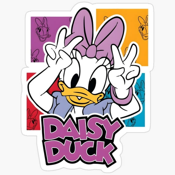 DOPASTICKER Cute Duck Sticker Phone Sticker, Latop Sticker, Lover Gift ...