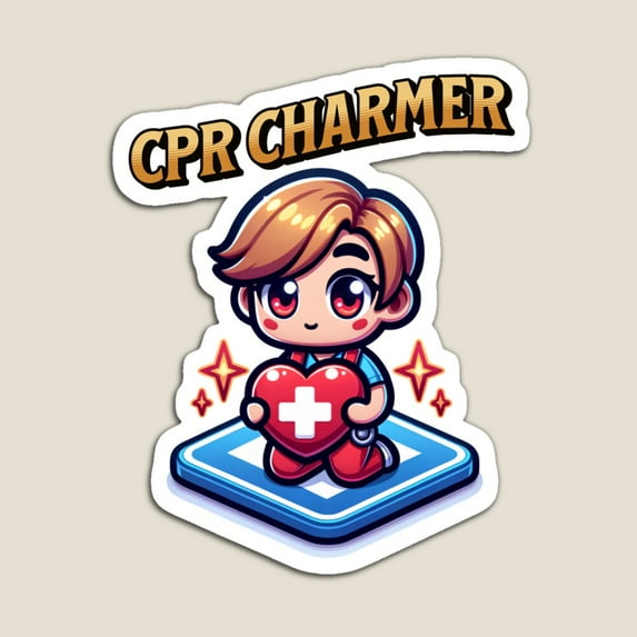 DOPASTICKER Cute Enough To Stop Your Heart Skil.Led Enough To Restart ...