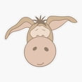 DOPASTICKER Cute Kawaii Donkey Head Sticker, Phone Sticker Car Stickers ...
